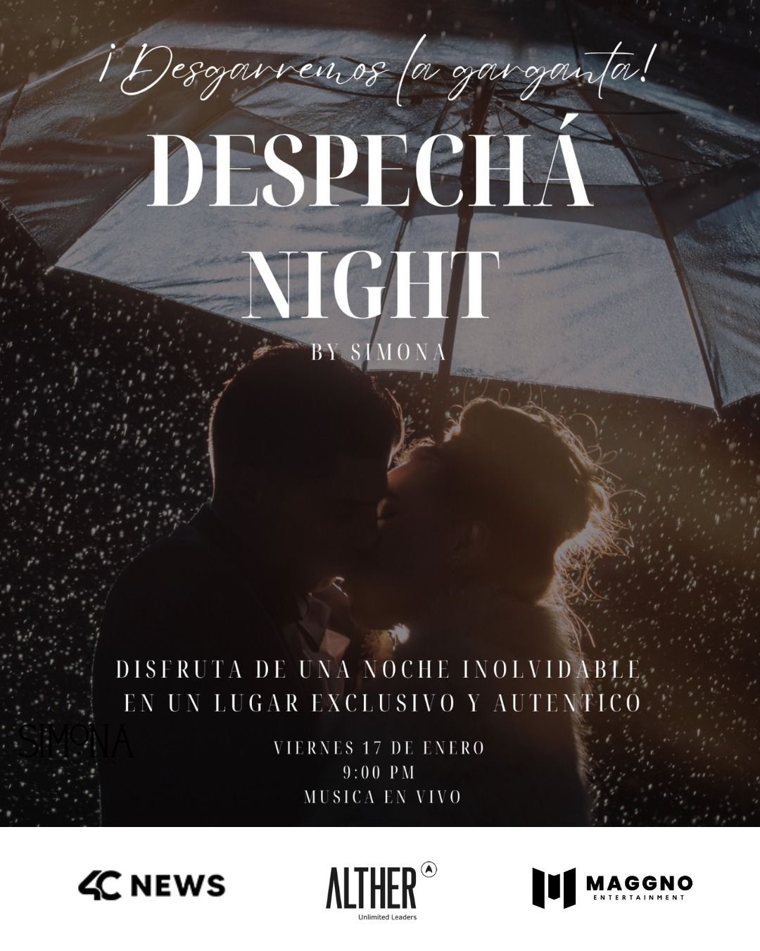 “Despechá Night by Simona”, el evento más esperado en Tampico - Alther
